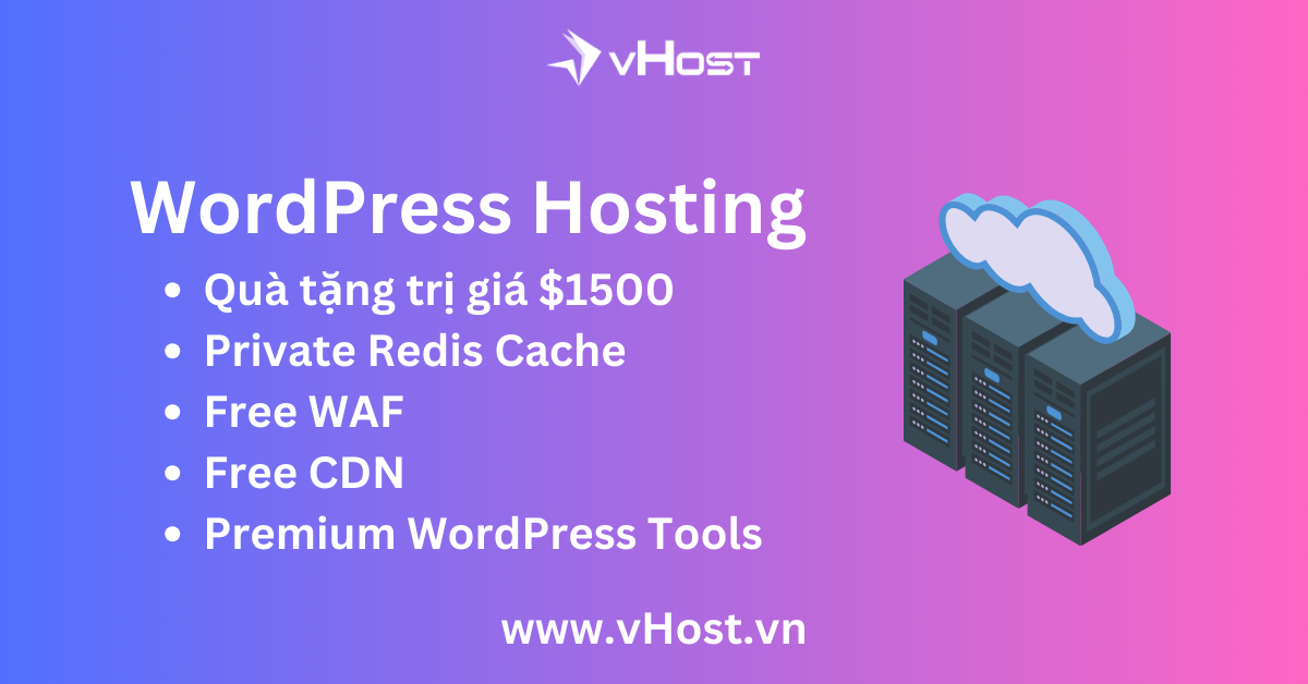 Ra mắt dịch vụ WordPress Hosting - vHost